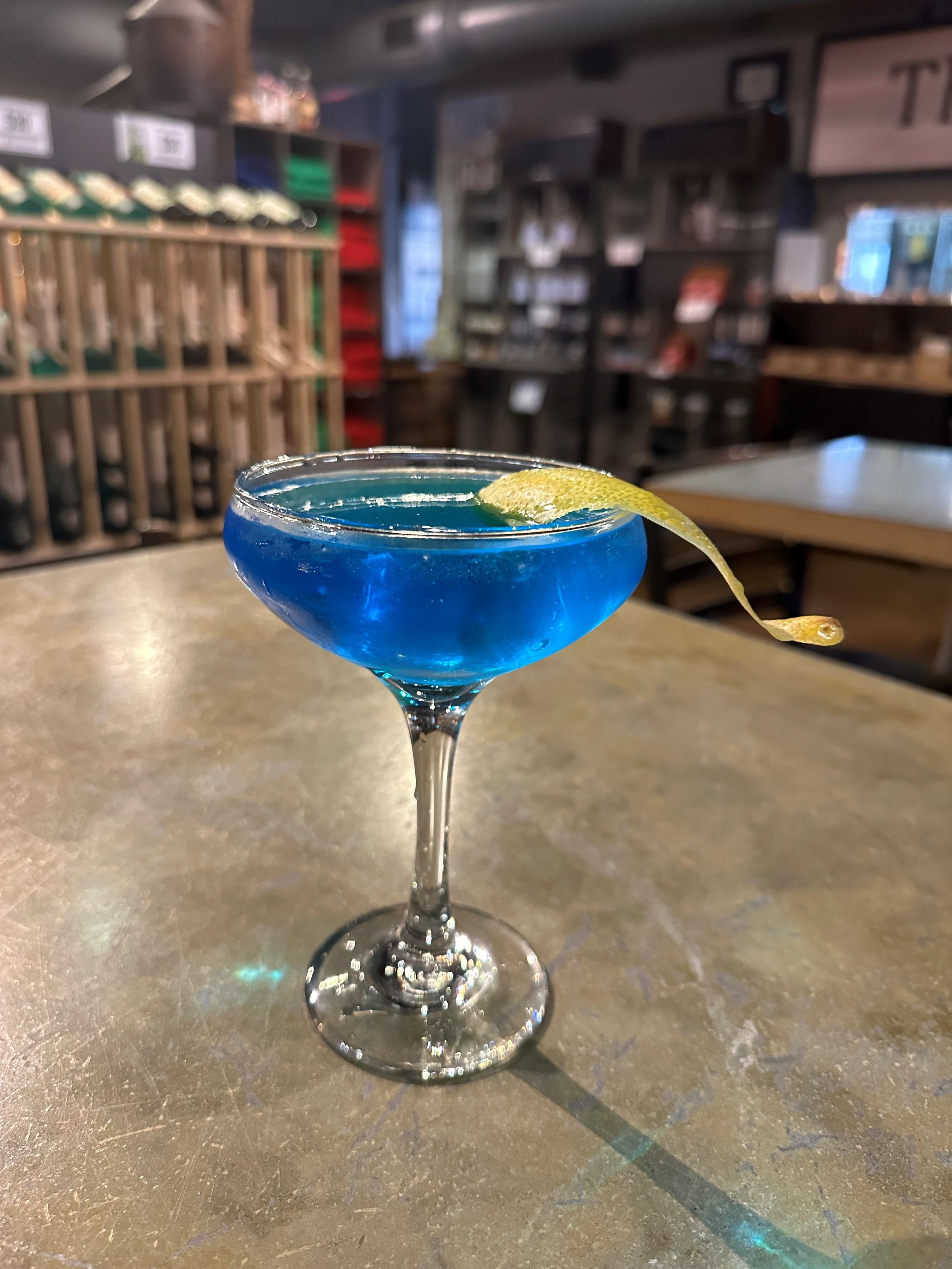 Blue #1 Martini Recipe – Sprecher