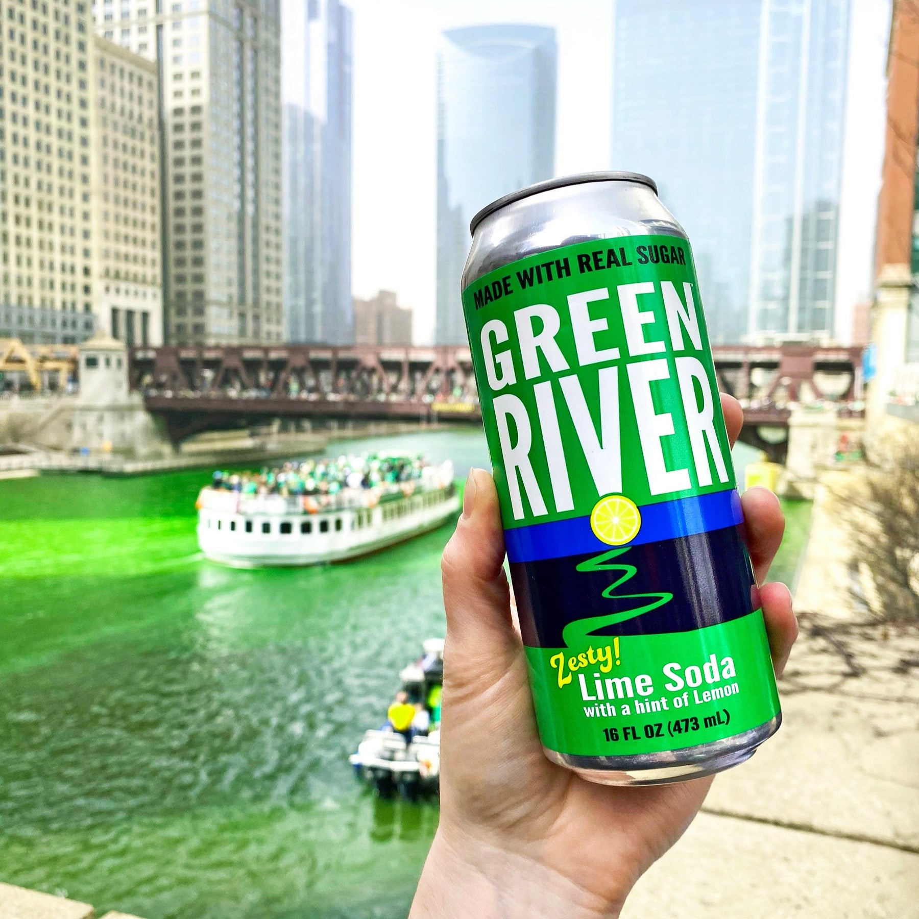 Shop Green River Soda | Classic Lime Flavor Craft Soda by Sprecher
