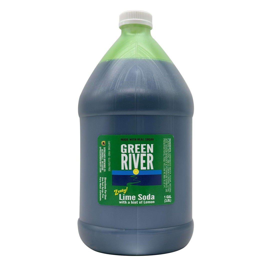 Shop Green River Soda | Classic Lime Flavor Craft Soda by Sprecher