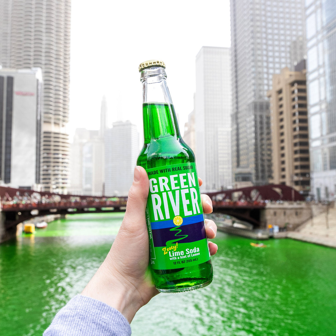 Shop Green River Soda | Classic Lime Flavor Craft Soda by Sprecher