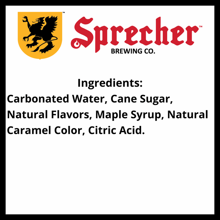 Maple Root Beer | Sprecher Brewing Company